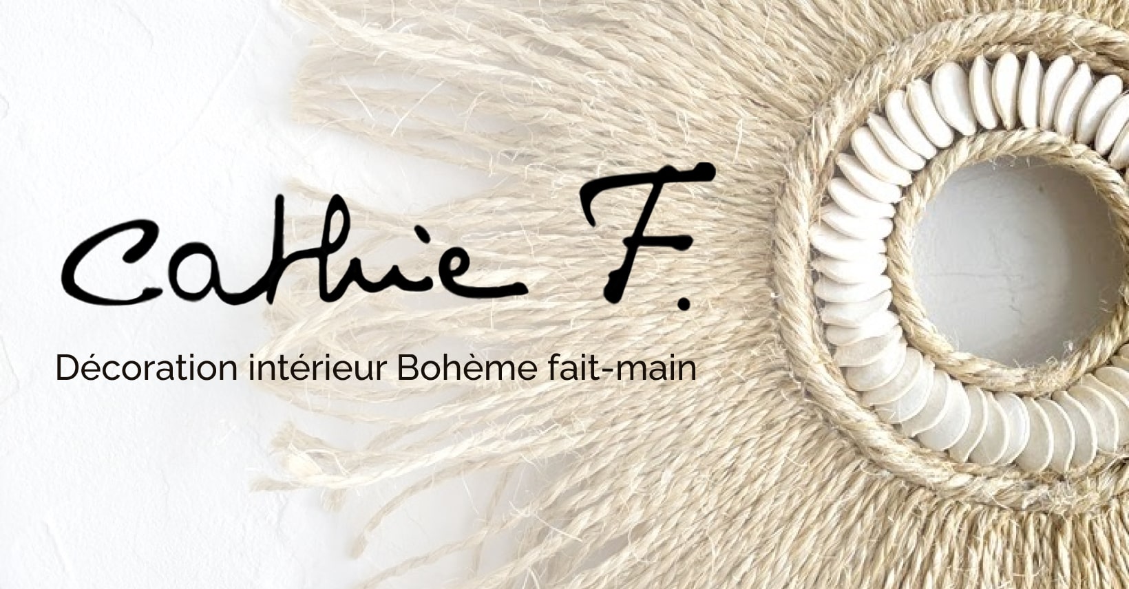 Juju bohème turquoise raphia fait main ATLANTIDE | Cathie F